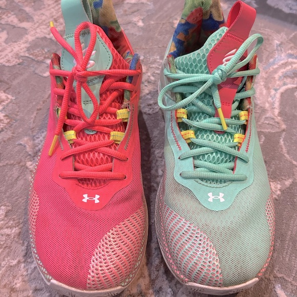 Under Armour | Shoes | Under Armour Ua Curry Hovr Splash 2 Sour Patch Kids Basketball Shoes Mens ...